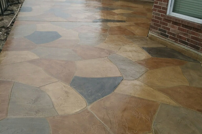 Faux Stone Concrete Finishes, Magnolia, TX | All Concrete Coatings